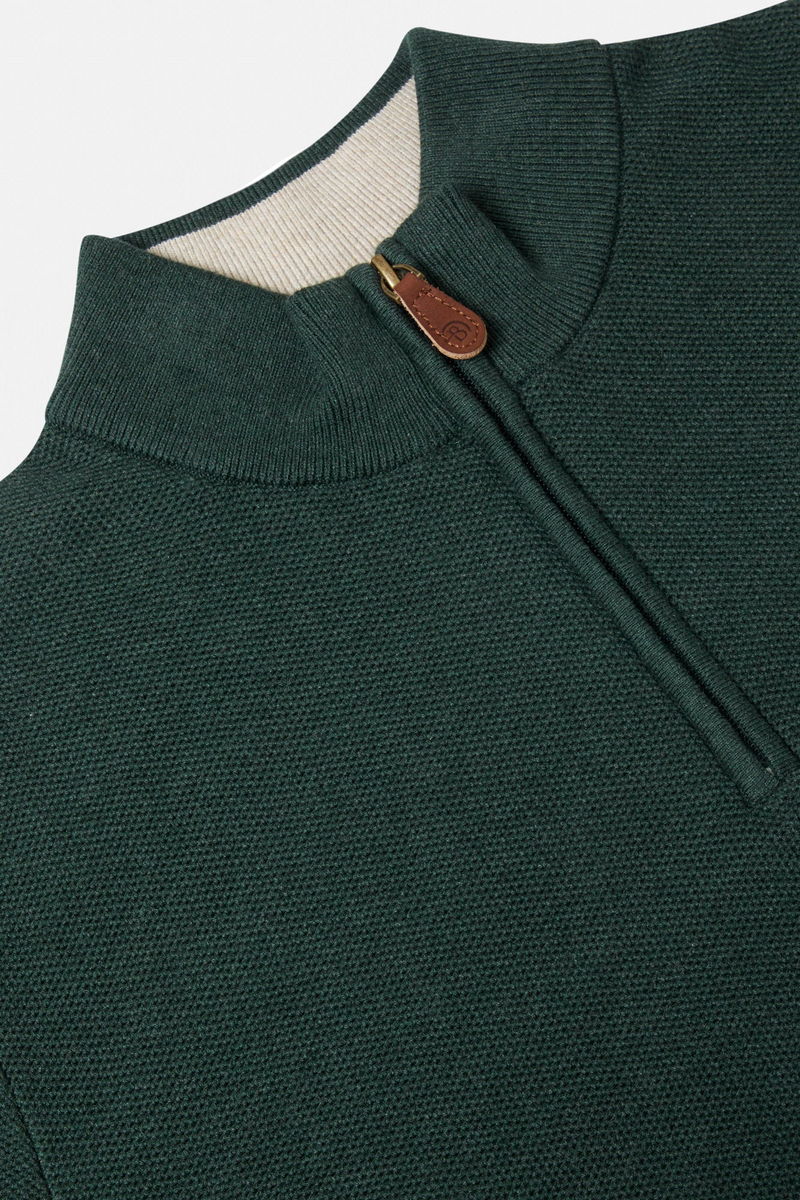 Benetti Dawson 1/4 Zip Knit Cotton Sweater – Dervans Fashions